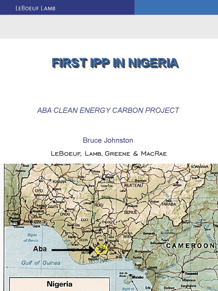 First IPP in Nigeria v1 | PDF | Clean Development Mechanism | Nature