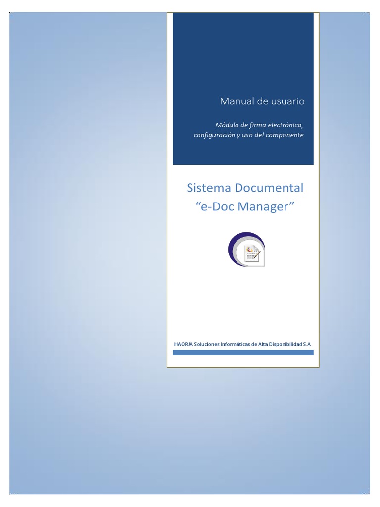 Manual de Configuracion y Uso Del Componente de Firma Electronica | PDF | Java (lenguaje de ...