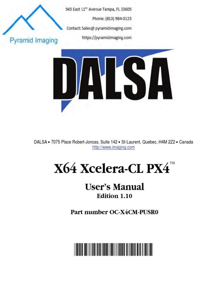 X64 Xcelera-CL PX4: OC-X4CM-PUSR0 | PDF | Booting | Microsoft Windows