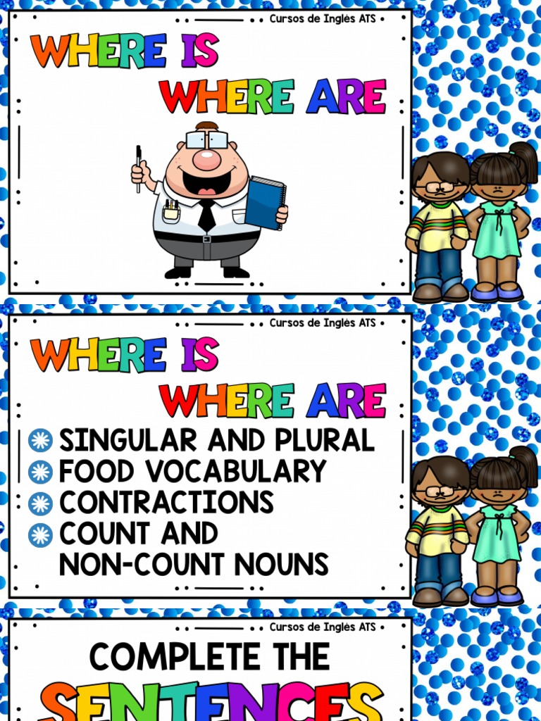 Como Usar Where Is Where Are Guia de Estudio | PDF | Human ...