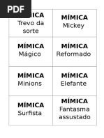Jogo do Stop: Tabela para Imprimir | PDF