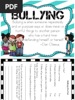 Grade 4 Bullying Awareness Lesson Plan | PDF | Bullying | Cyberbullying