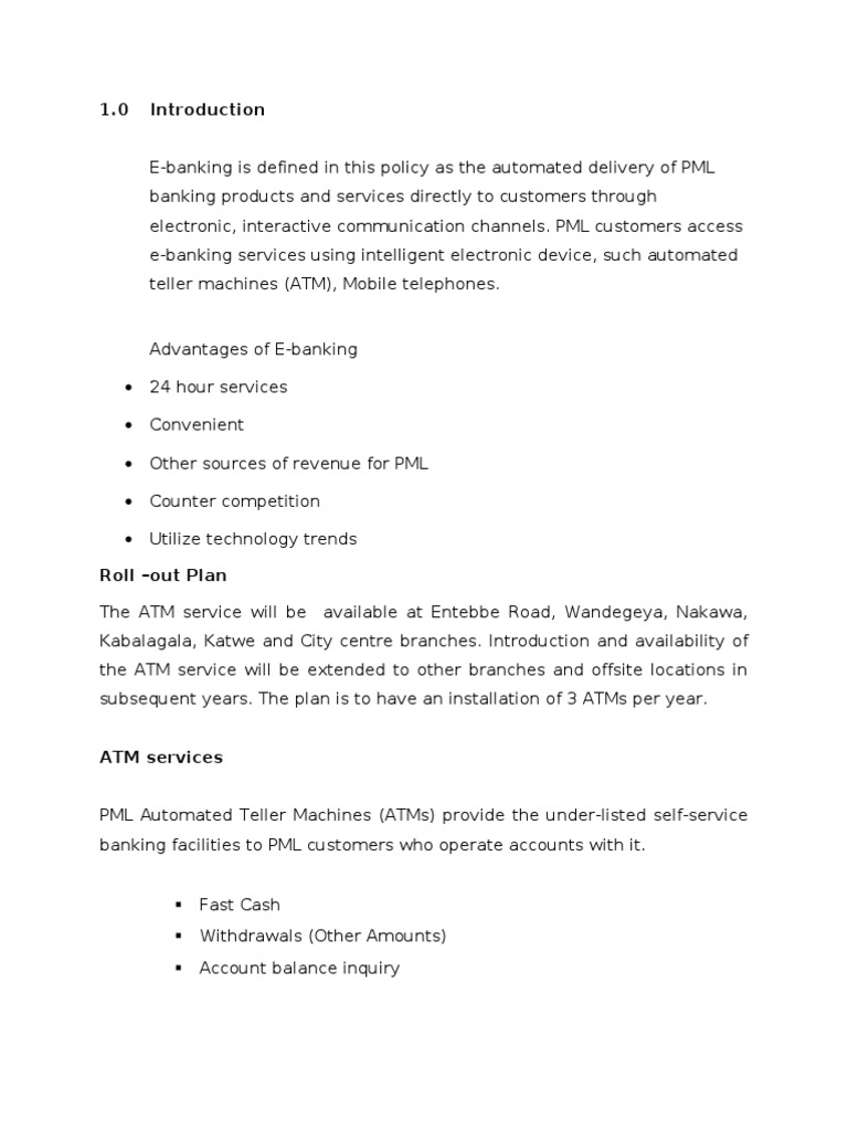 ATM Presentation | PDF | Automated Teller Machine | Personal Identification Number