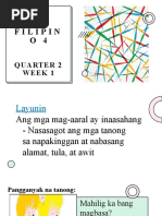 Epp-Agriculture 4 Matatag Q2 Week 2 PPT Lesson | PDF