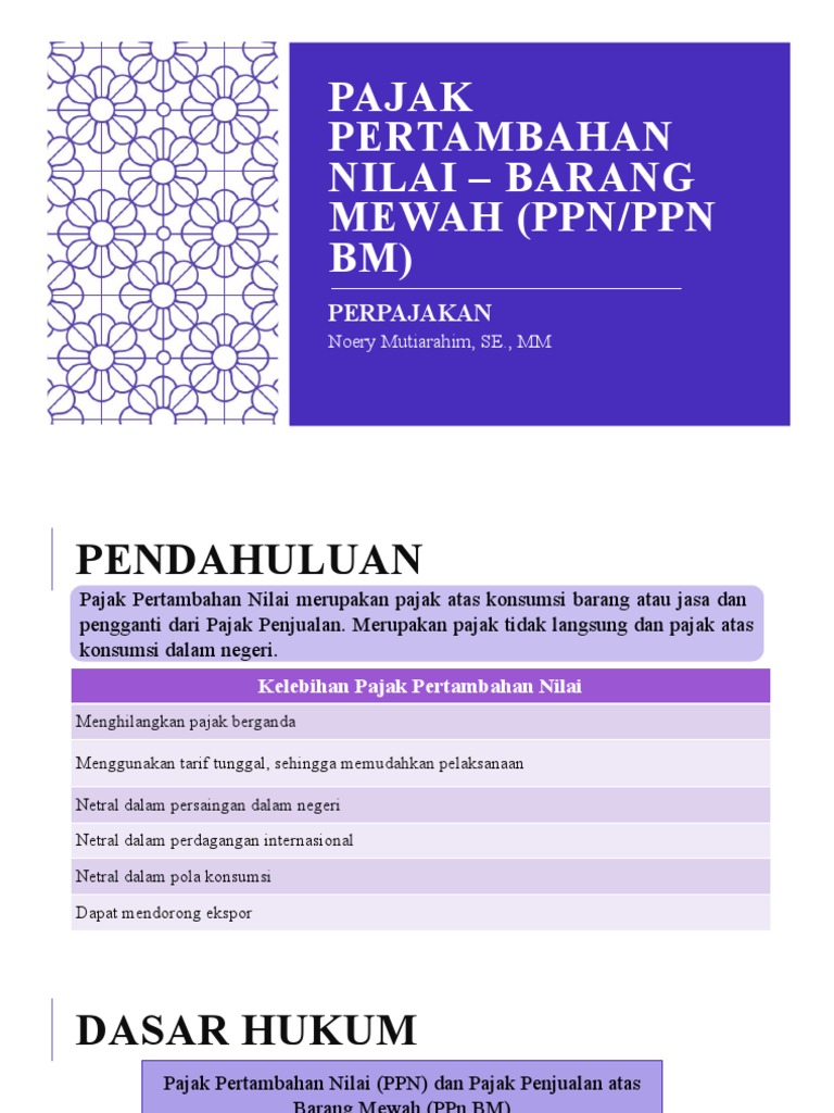 Materi 9 - PPN-PPN BM | PDF