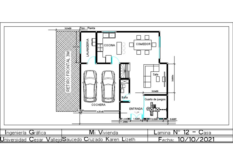 Mi Plano de Mi Casa | PDF