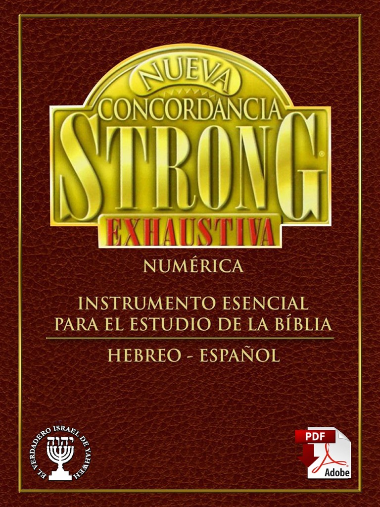 Concordancia Strong (James Strong) - Hebreo Griego Español | PDF ...