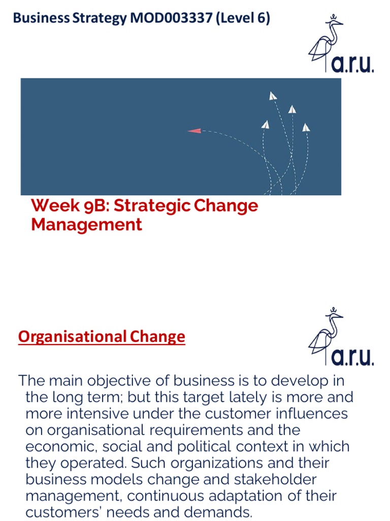 Strategic Change Management Insights | PDF | Change Management ...