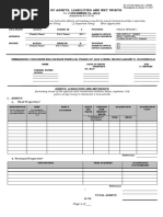 SALN Form Blank and Editable | PDF | Identity Document | Social ...