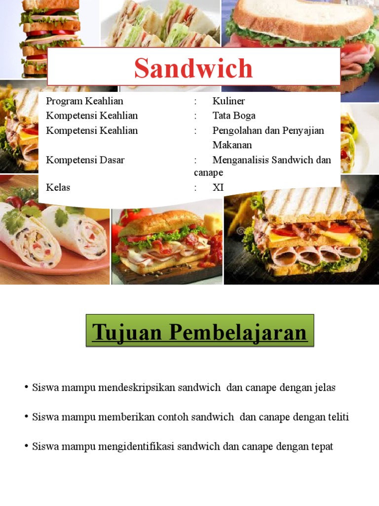 4 PPT Sandwich | PDF
