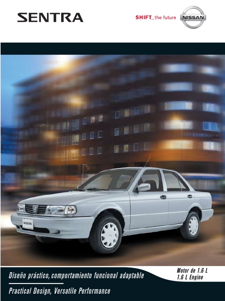 Nissan Sentra 16V GA16 | PDF | Vehículo de motor | Ingeniería mecánica