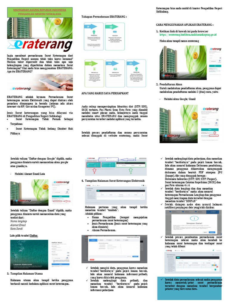 Brosur Eraterang-1 | PDF