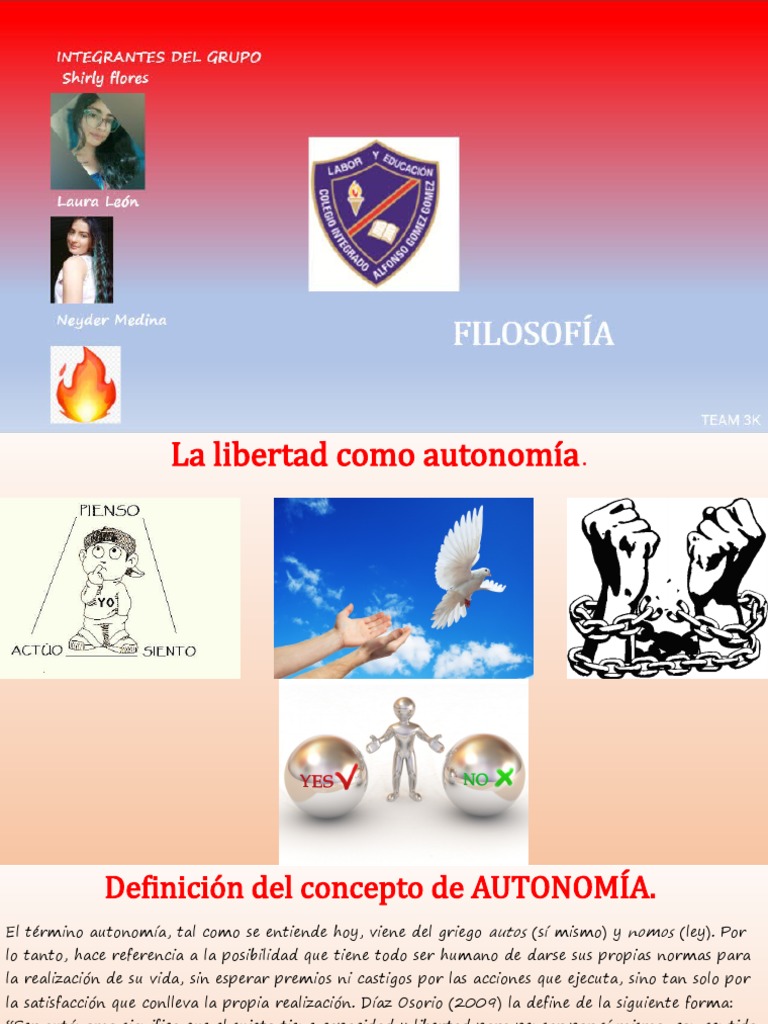 La Libertad Como Autonomia ...... Filosofia. | PDF
