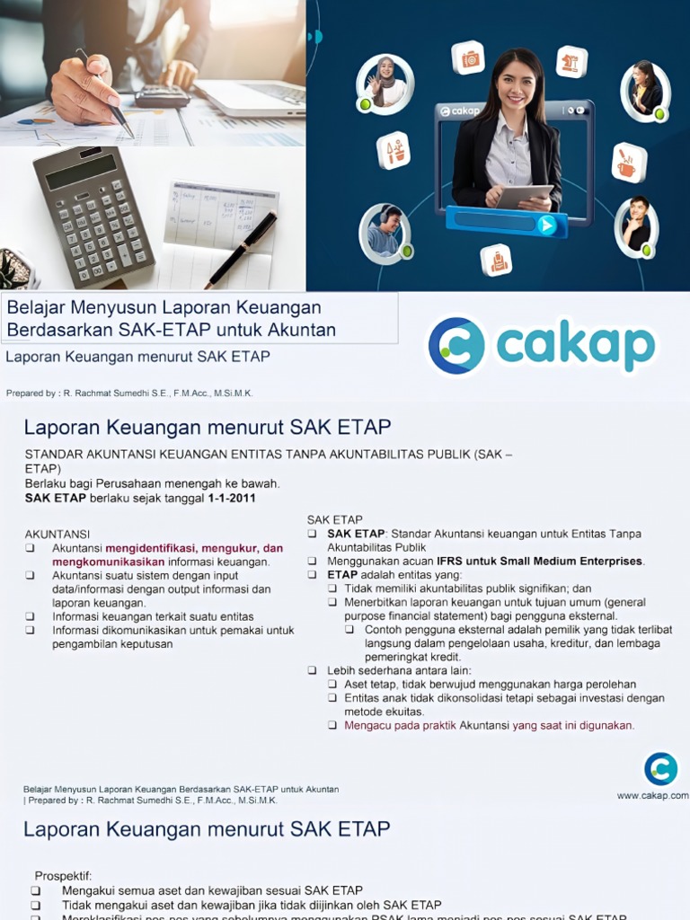 Laporan Keuangan Menurut SAK ETAP | PDF