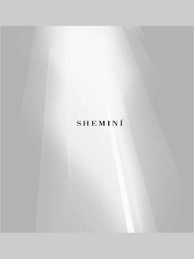 Parasha Shemini - Biblia Kabalistica Rav Berg | PDF