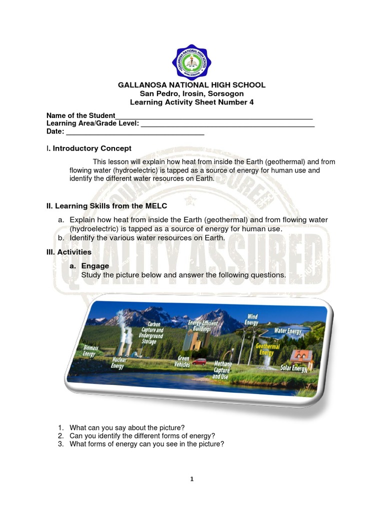 G11 - Earth Science Q1 L4 | PDF | Magma | Ice