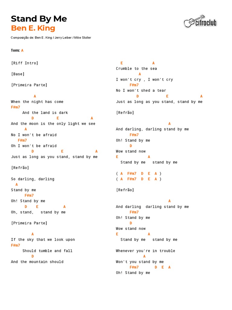 Stand by Me | PDF | Songs