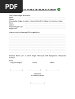 Formulir 3b KK 3 | PDF