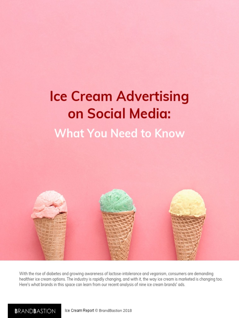 BrandBastion - Ice Cream Report | PDF | Ice Cream | Brand