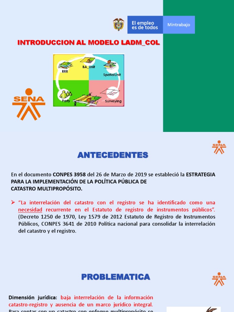 Introduccion Modelo Ladm - Col | PDF