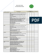 Checklist Patroli Keselamatan K3 | PDF