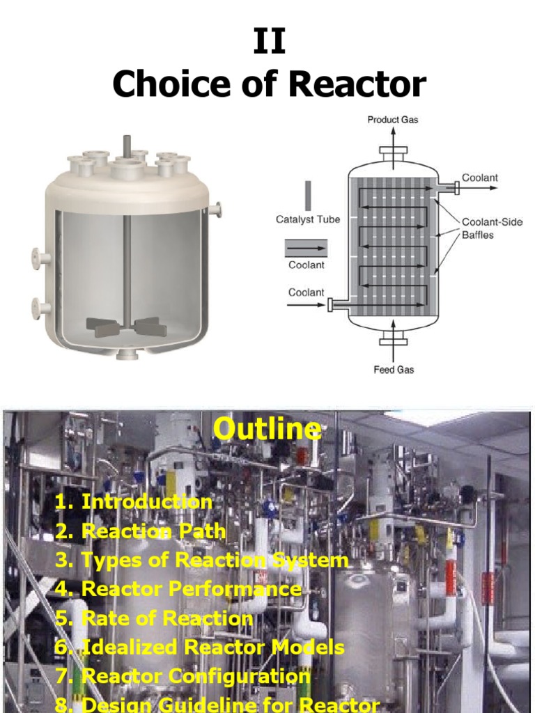 02 Choice of Reactor New | PDF | Chemical Reactor | Polymerization