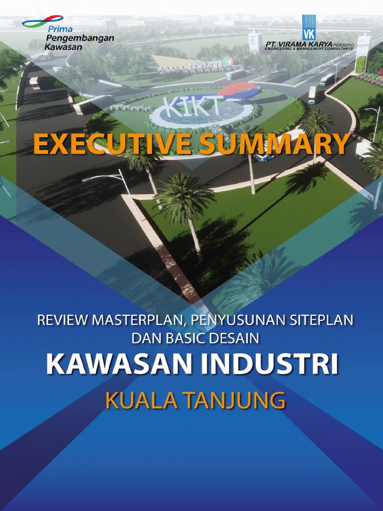 Masterplan Kawasan Industri Kuala Tanjung | PDF | Teknologi & Rekayasa