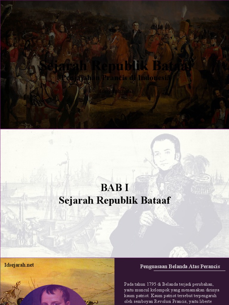 Sejarah Pemerintahan Republik Bataaf | PDF | Sejarah