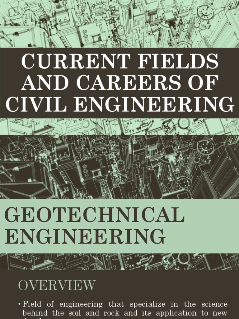 Current Careers in Civil Engineering | PDF | Surveying | Engineering
