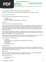 Dysport Dilution and Dosing Guide | PDF | Botulinum Toxin | Foot