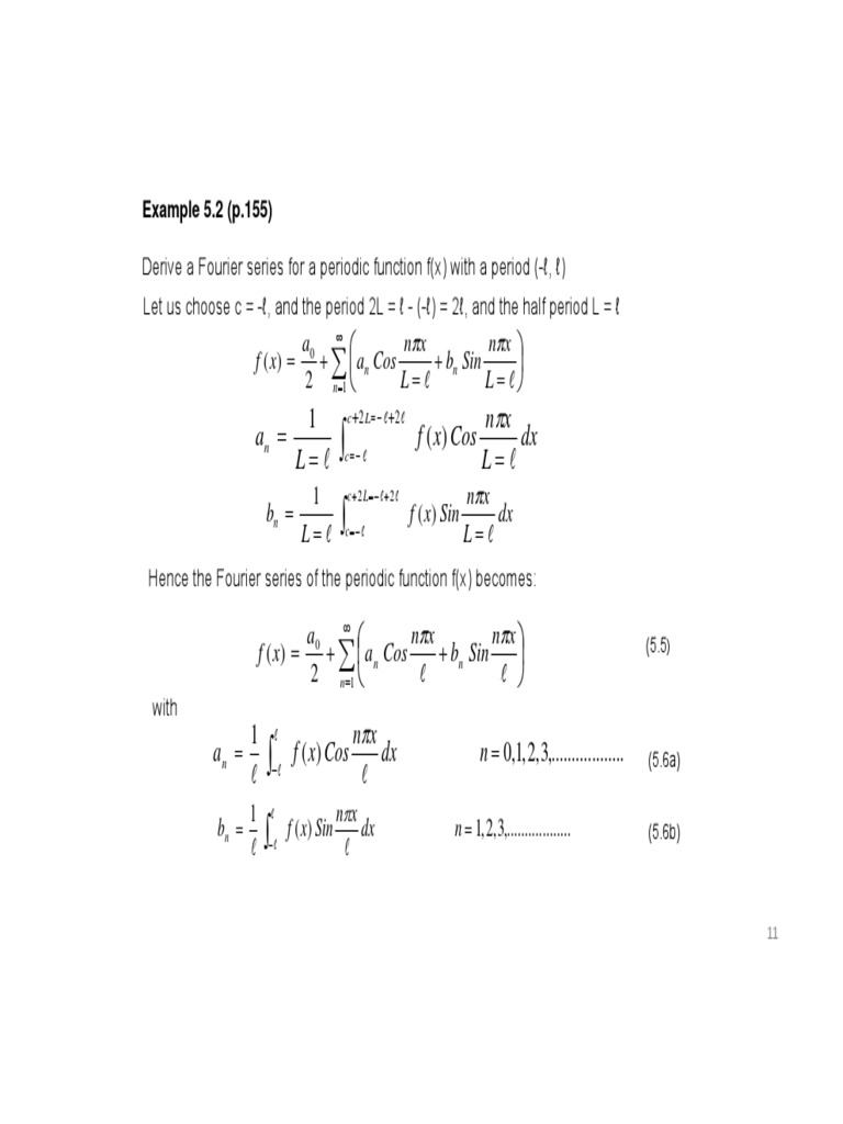 Hsu Chapter 5 Fourier Series Halaman 11 20 Pdf Sine Trigonometric