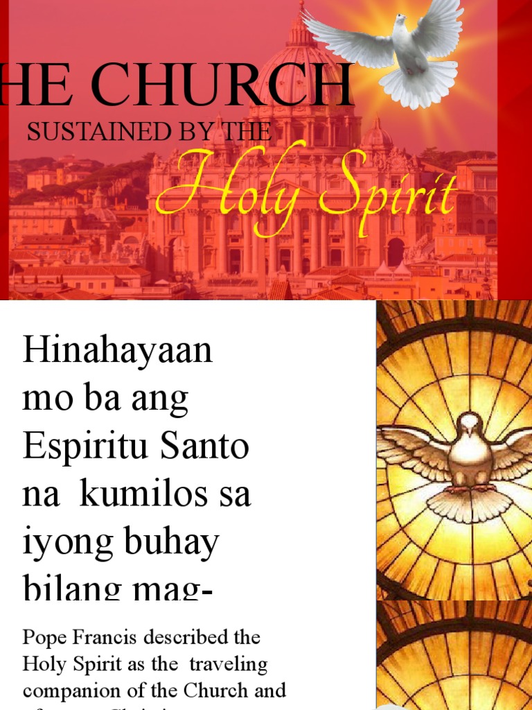 The Holy Spirit's Role in the Church | PDF | Pentecost | Jesus