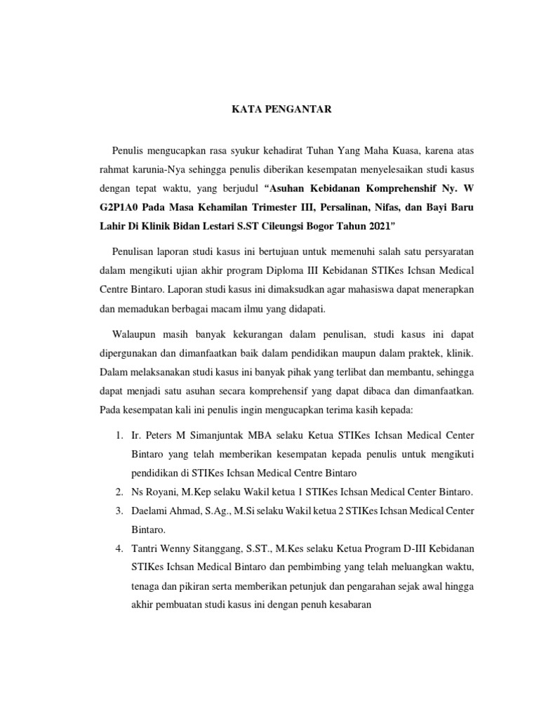 Kata Pengantar LTA | PDF