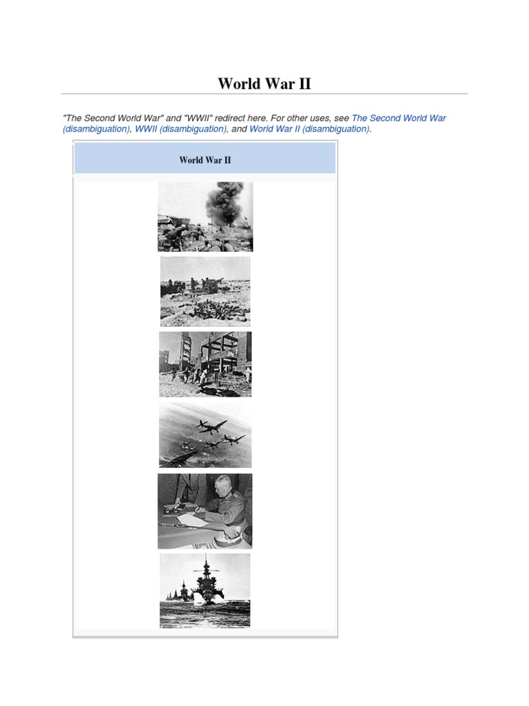 World War II | PDF | World War II | Axis Powers