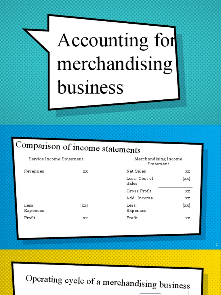 Accounting For Merchandising Business | PDF | Discounts And Allowances ...