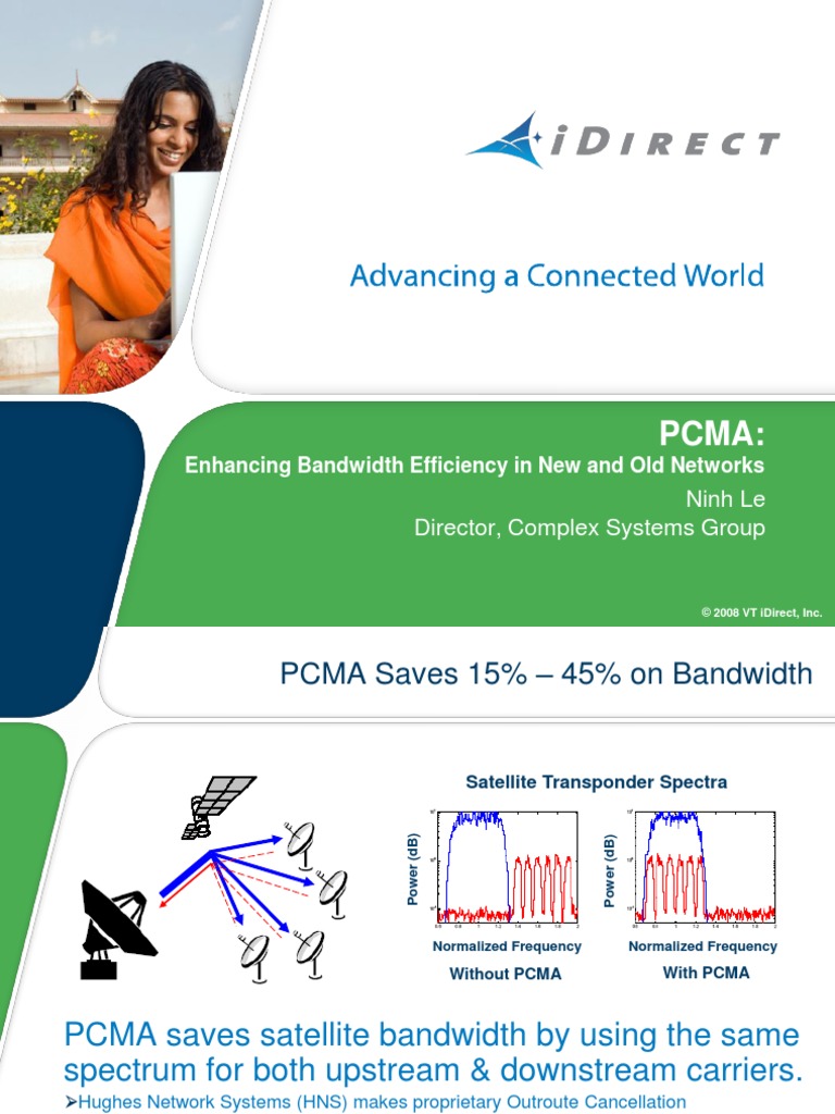 IDirect PCMA Enhancing Bandwidth Efficiency in New and Old Networks ...