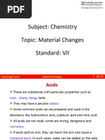 Year 7 Science Revision Pack Key | PDF