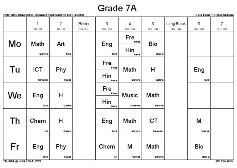 Grade 7A | PDF