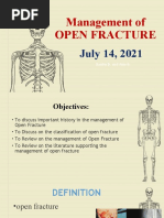 Open Fractures Management - Trauma - Orthobullets | PDF | Dance Science ...