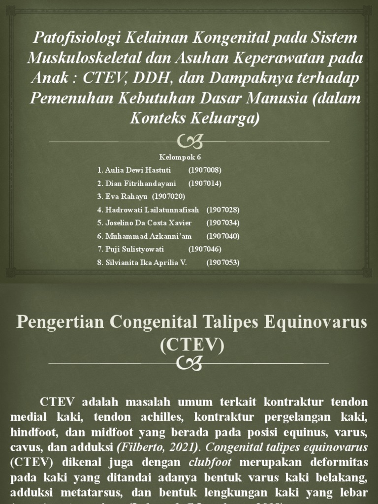 CTEV & DDH Kel.6 | PDF | Sains & Matematika