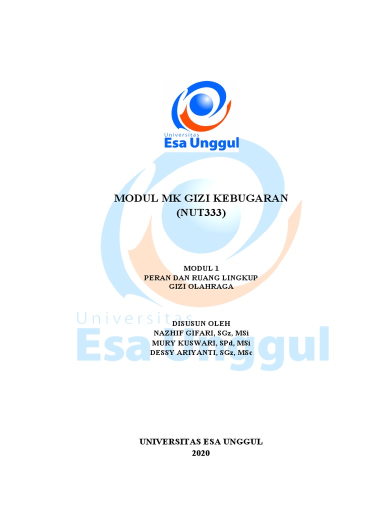 Gizi Olahraga: Panduan Nutrisi Atlet | PDF | Kesehatan Holistik