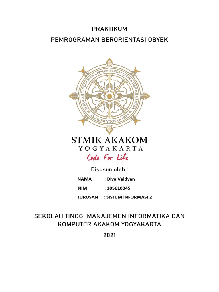 DivaValdyan SI2 Pertemuan3 (Listing) | PDF | Komputer