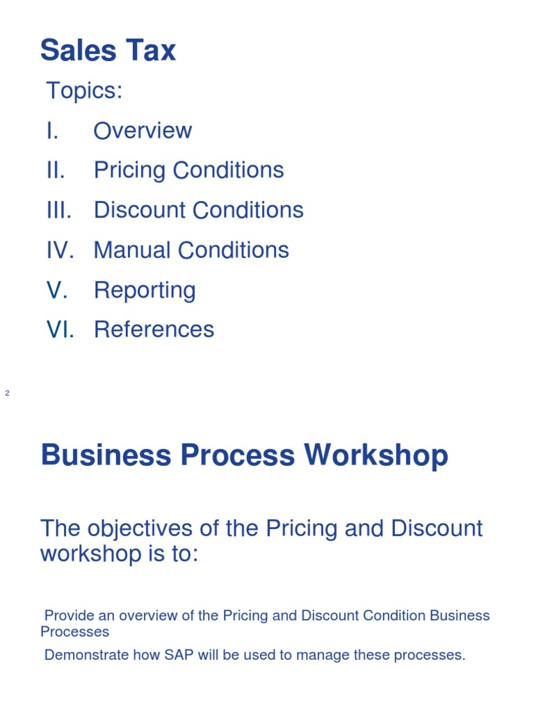 SAP SD Business Process Workshop Pricing | PDF | Pricing | Cargo