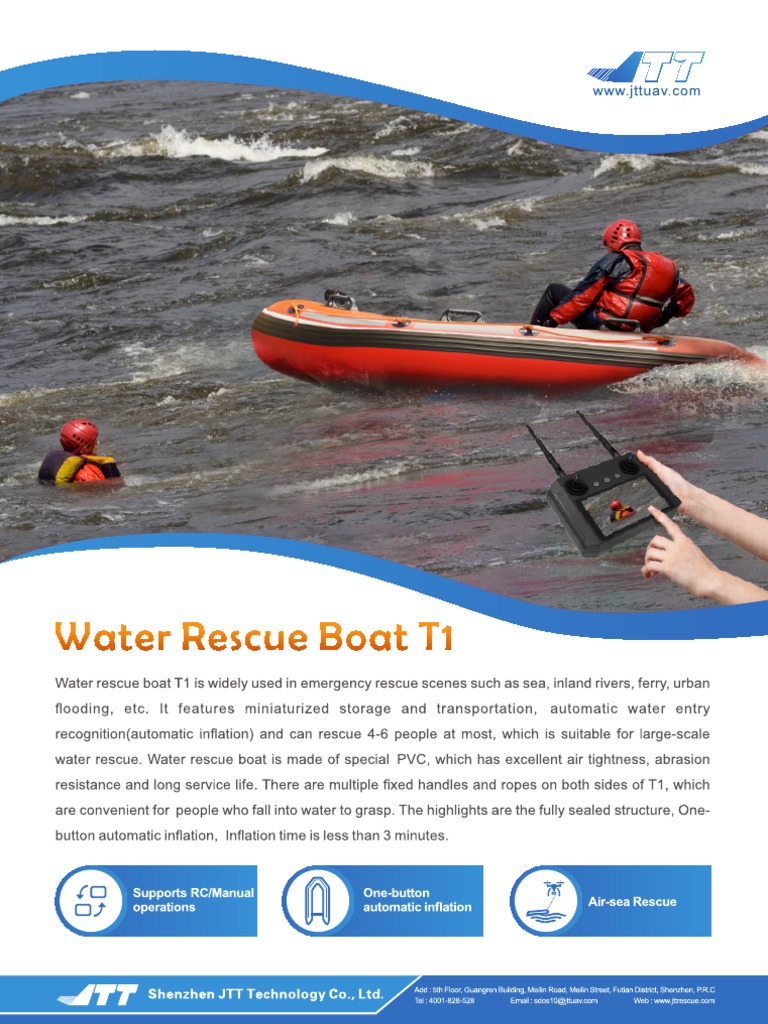 Water Rescue Boat T1 | PDF