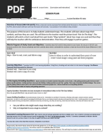 Young Arthur Plan | PDF | Educational Assessment | Lesson Plan