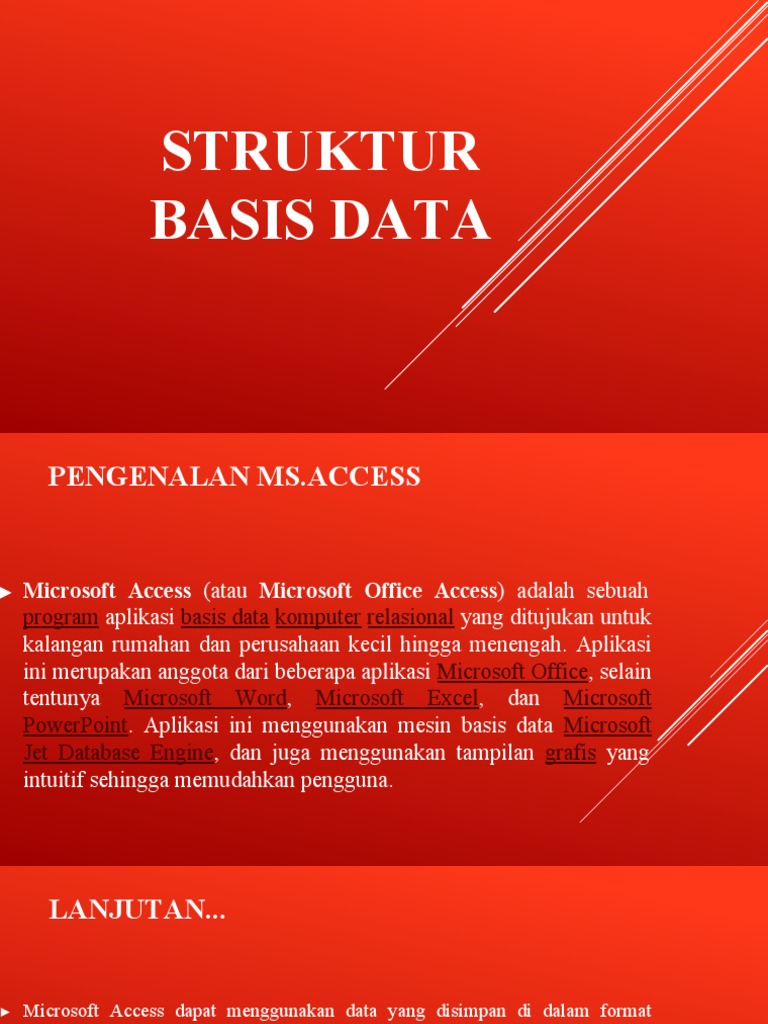 Struktur Basis Data | PDF