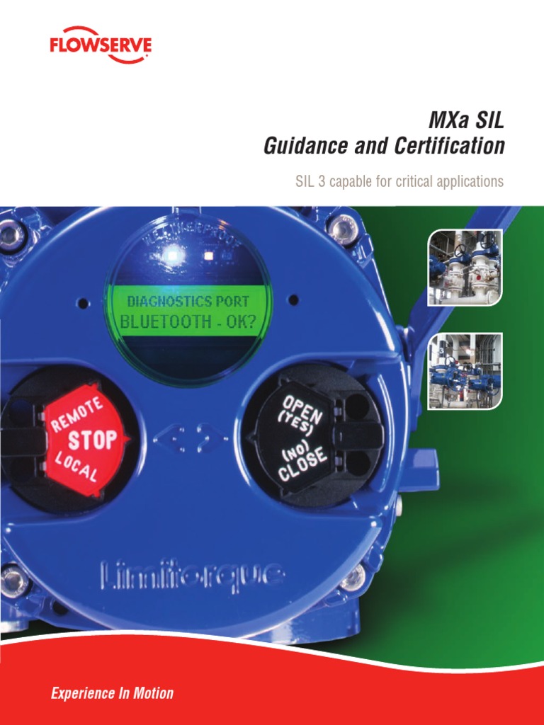 Mxa Sil Guidance and Certification: SIL 3 Capable For Critical ...