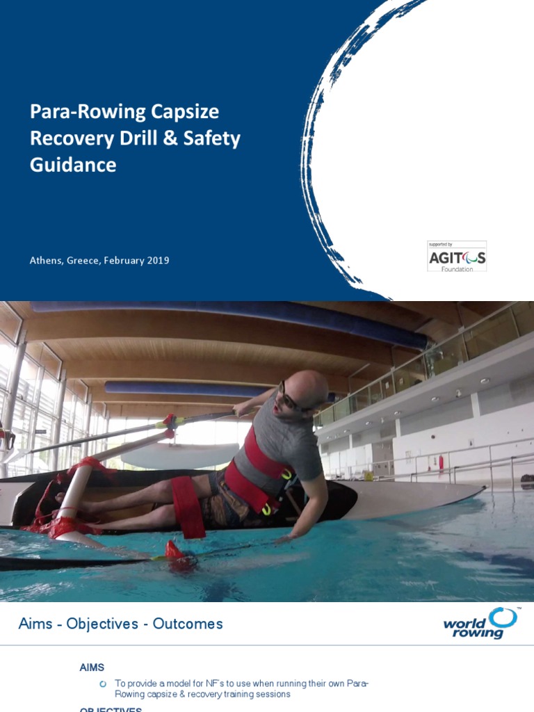 Para-Rowing Capsize Recovery Drill & Safety Guidance: Athens, Greece ...