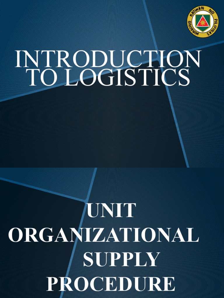 Introduction To Logistics | PDF | Logistics | Voucher