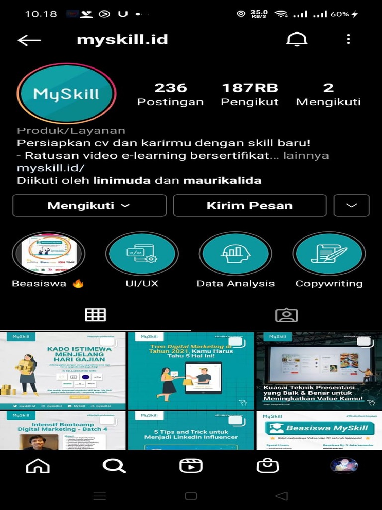 Lampiran Bukti Persyaratan Beasiswa MySkill | PDF